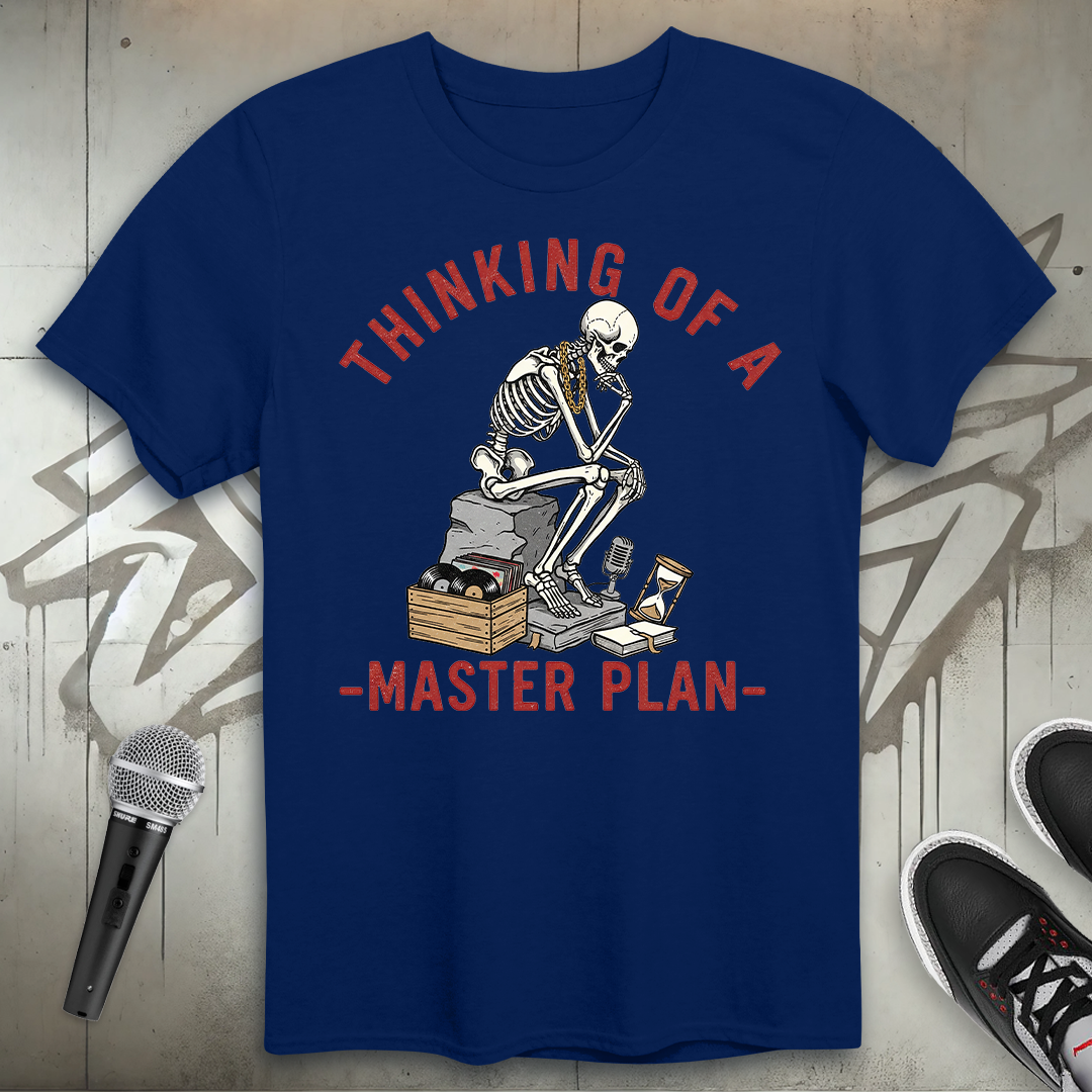 Master Plan T-Shirt – Boom Bap Tees